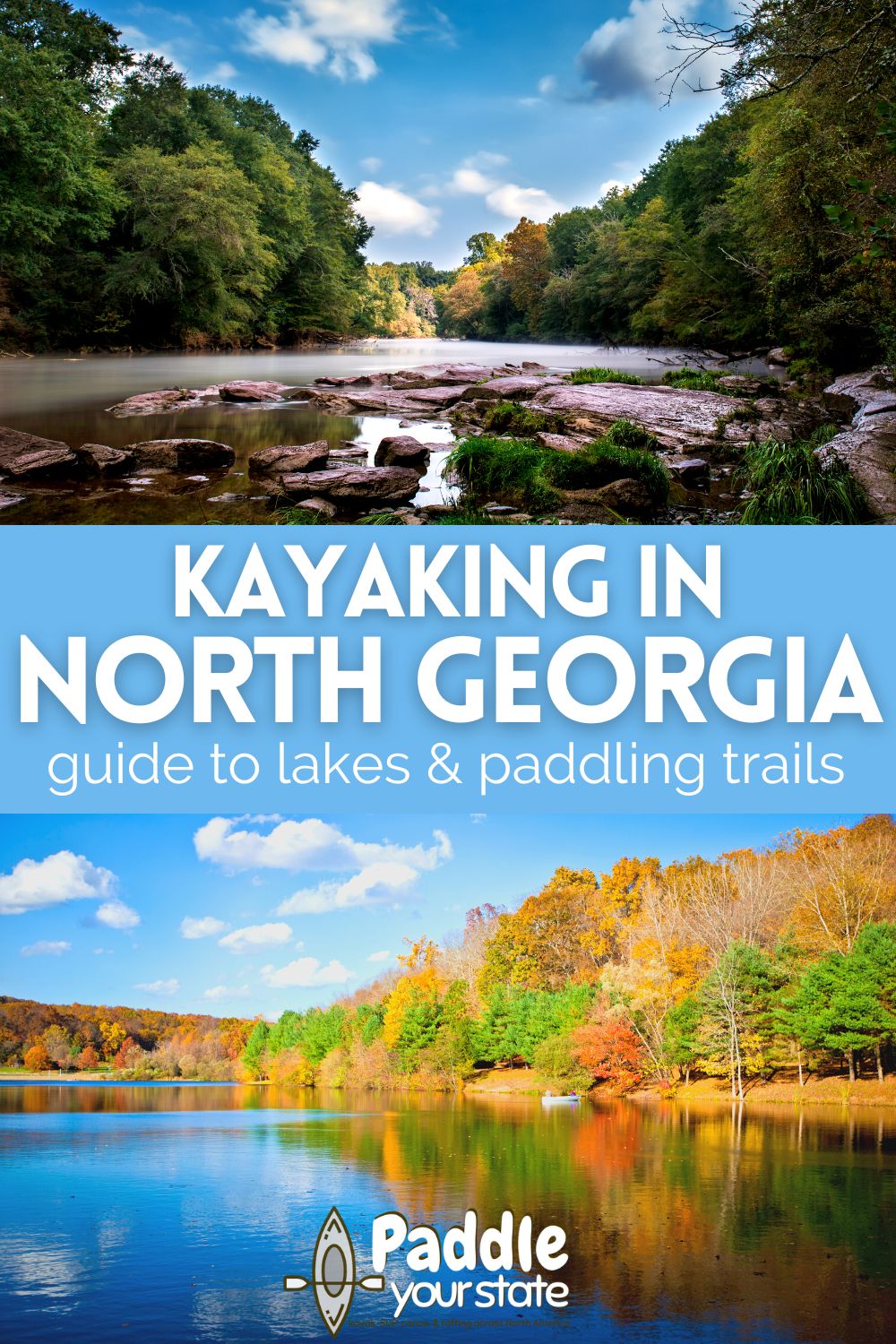 Great Places to Kayak North Georgia and Near Atlanta